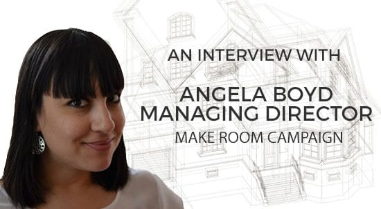 Interview: Angela Boyd, Managing Direction, Make Room Campaign