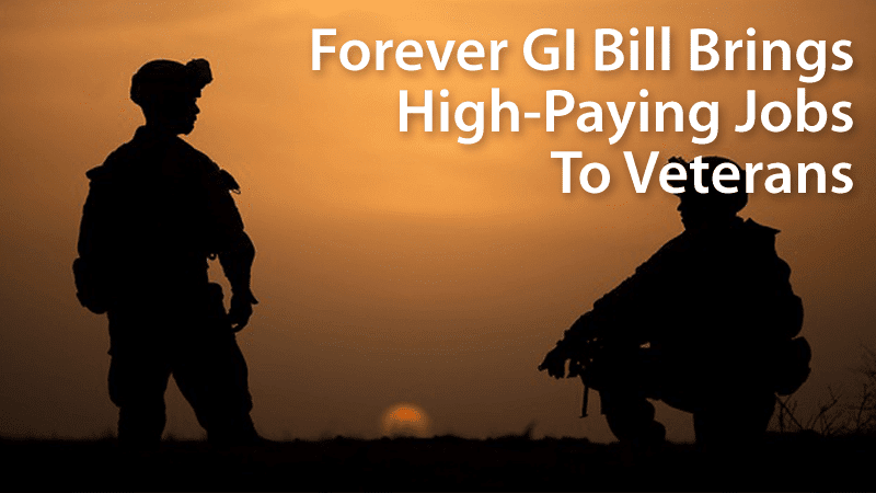 Forever GI Bills brings education and better jobs to veterans